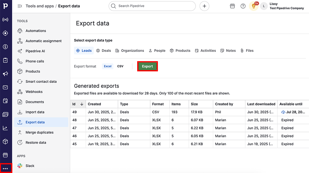 How is data backed up in Pipedrive? - Knowledge Base | Pipedrive